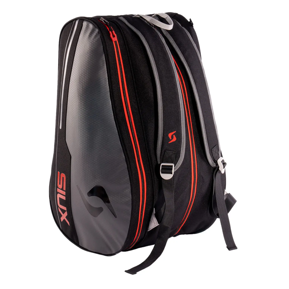 Siux Pulse Padel Racketbag Grey Red – PDHSports